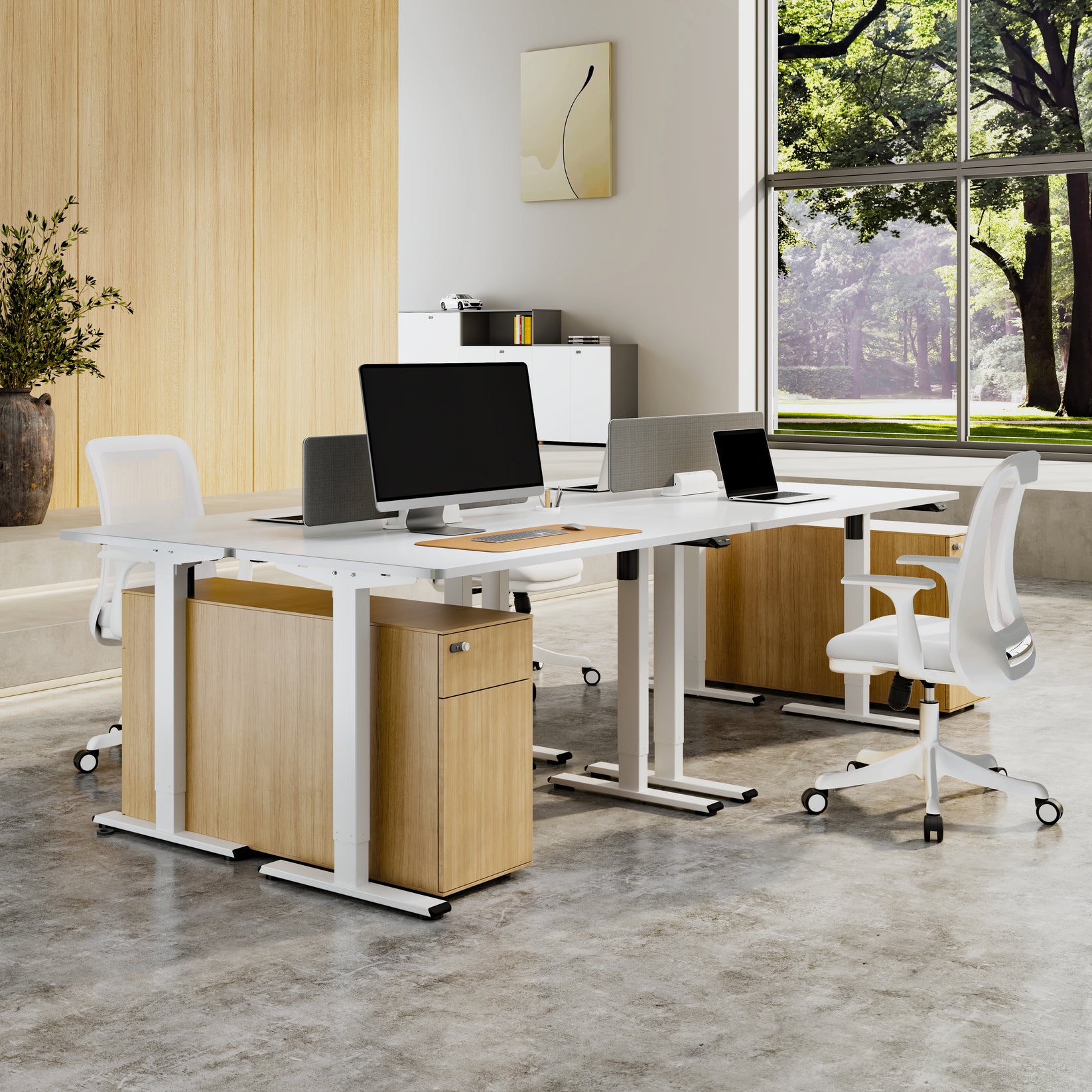 IFCO 香港人體工學專家 – FlexiSpot E2 電動升降桌 (100~160cm寬)